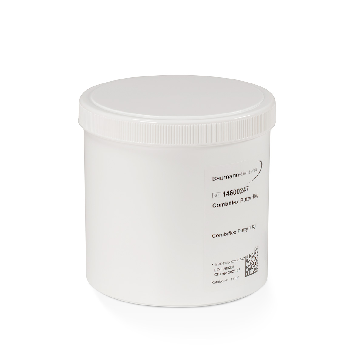 Combi flex Putty 1 kg - Silbergrau | Baumann Dental GmbH