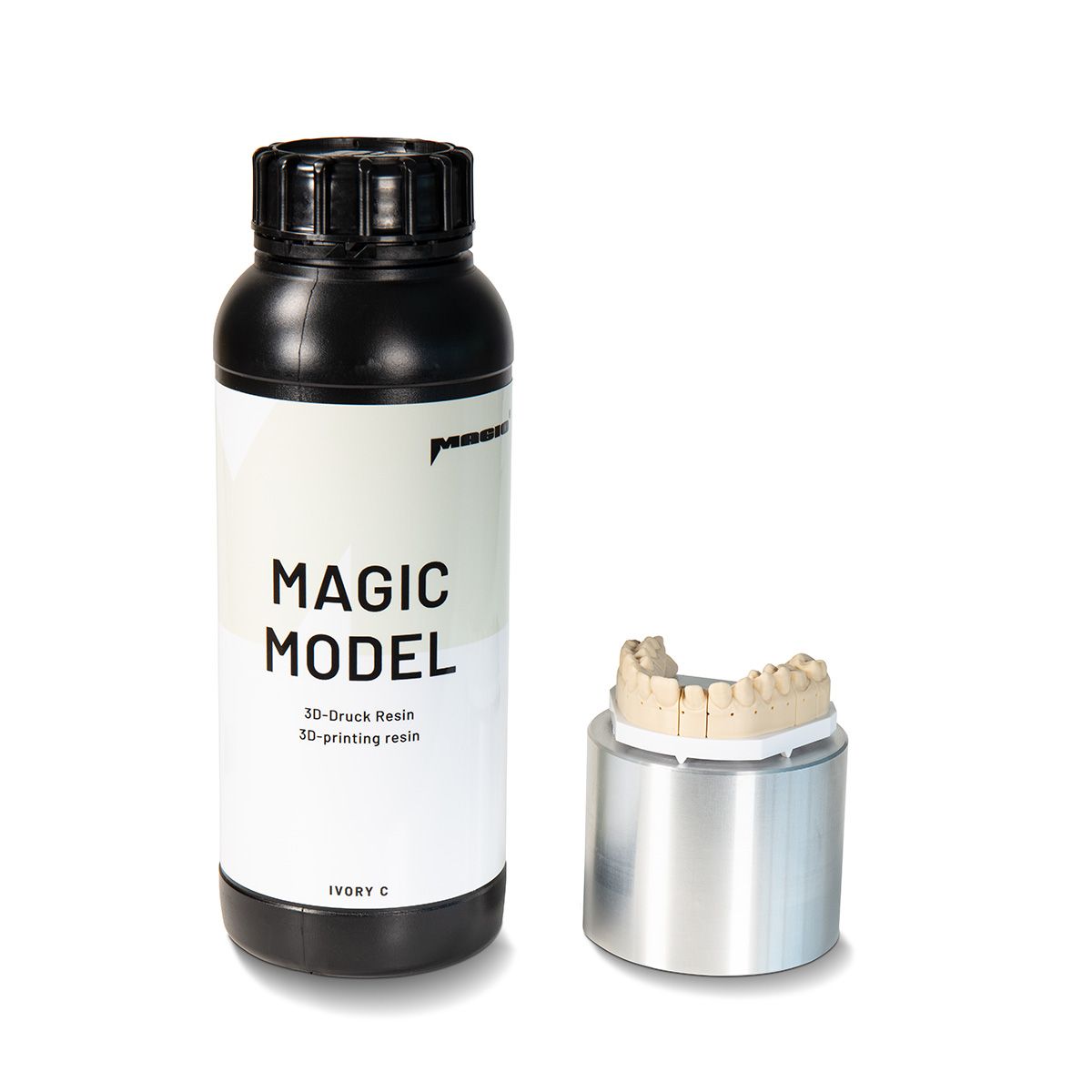 Magic® Model - Ivory C - 3D-Printing Resin 1 kg | Baumann Dental